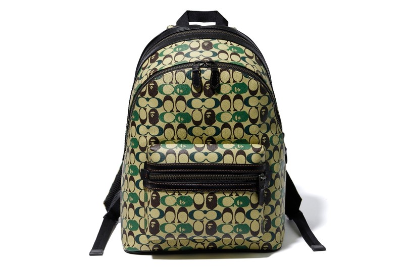 BAPE COACH APE 聯名 ACADEMY BACKPACK 大後背包 3色 現貨