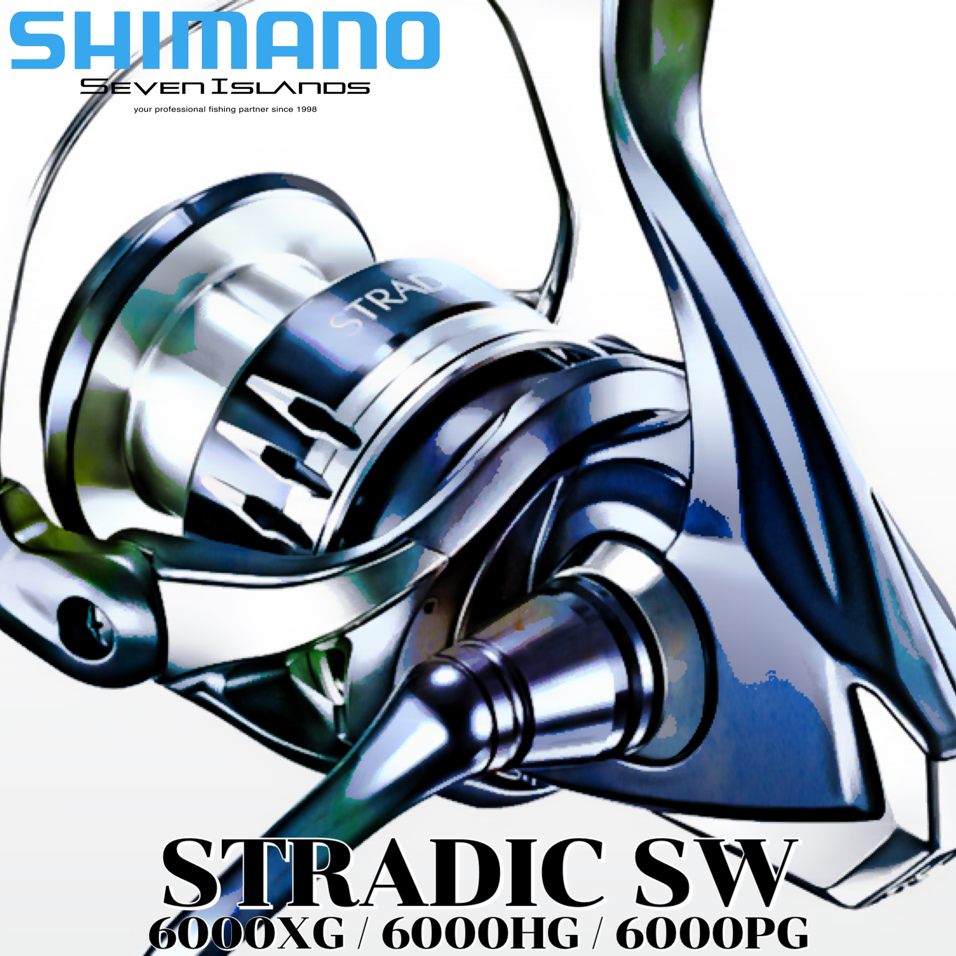 SHIMANO STRADIC SW 6000XG / 6000HG / 6000PG