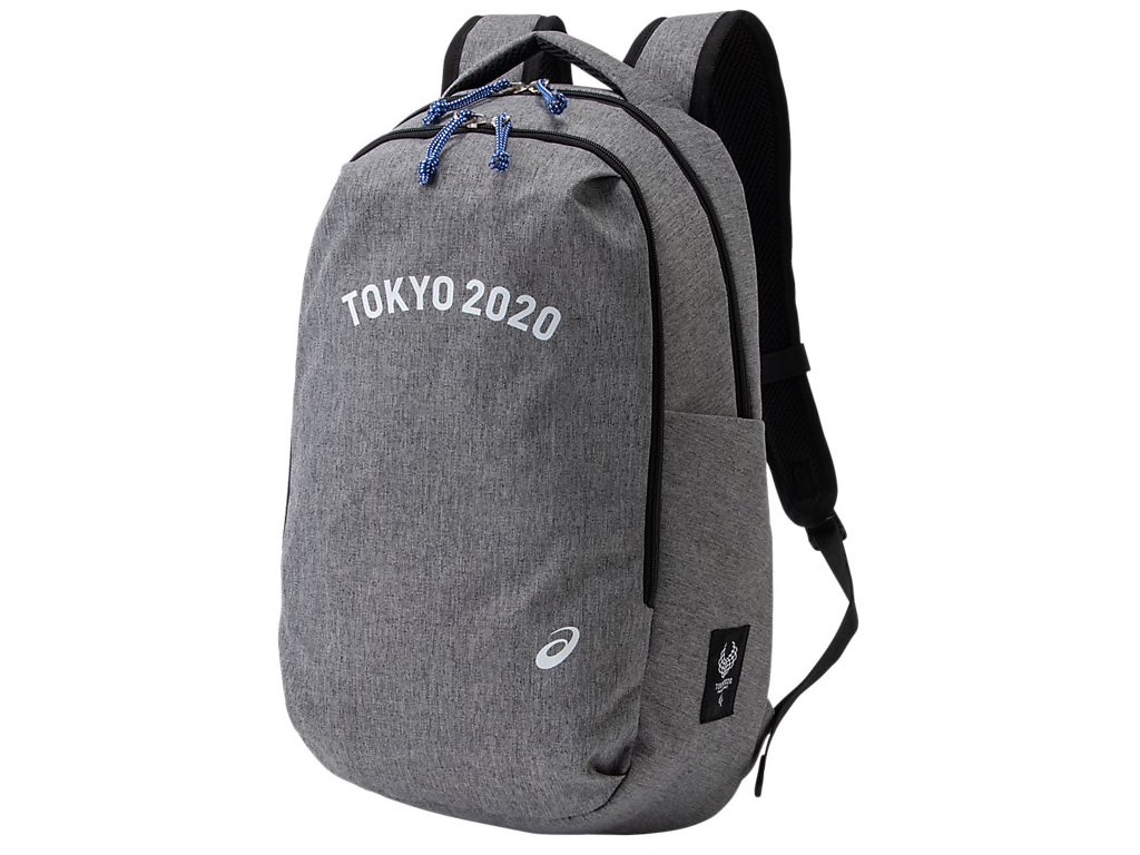 【💥Tokyo 2020 日本奧運】Asics 奧運會標誌20L 背囊 日本直送 灰色