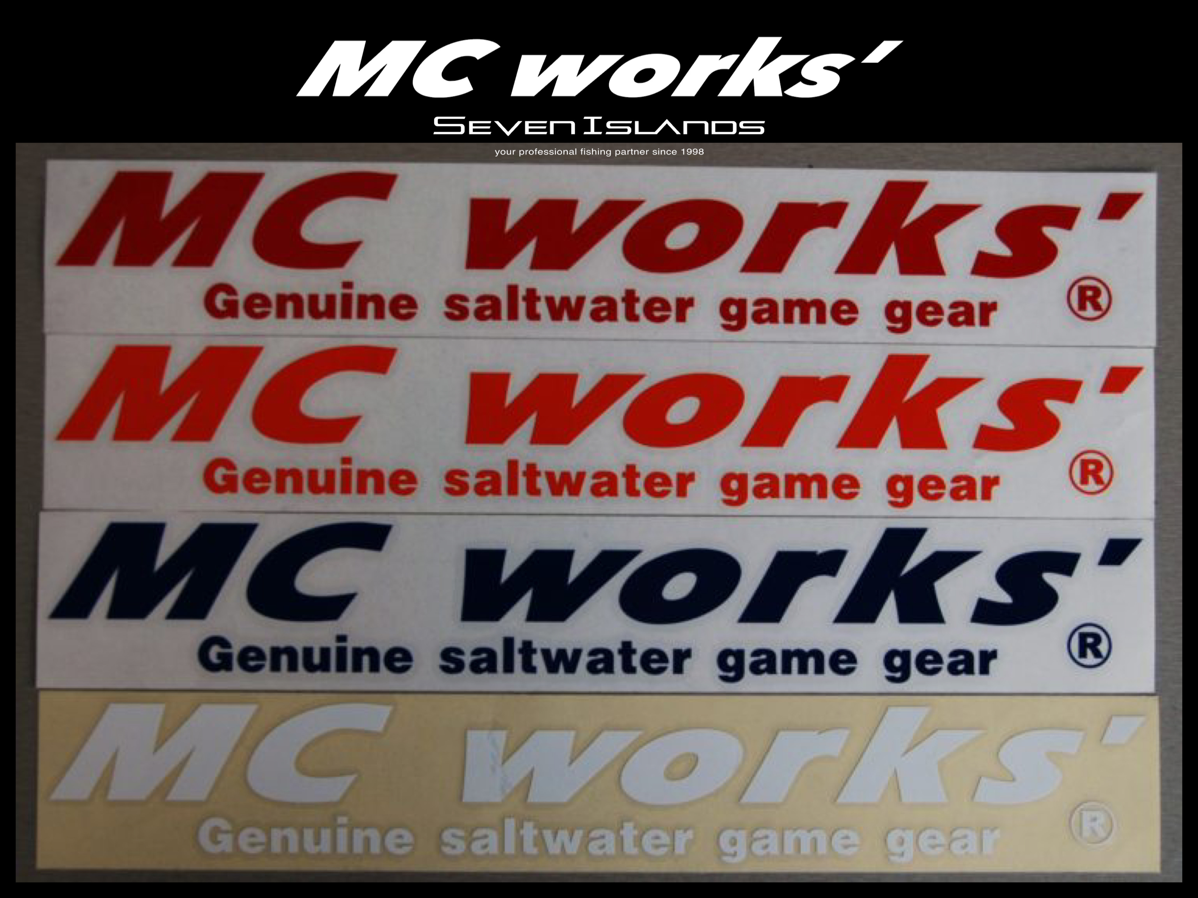 MC WORKS DIE-CUT STICKER