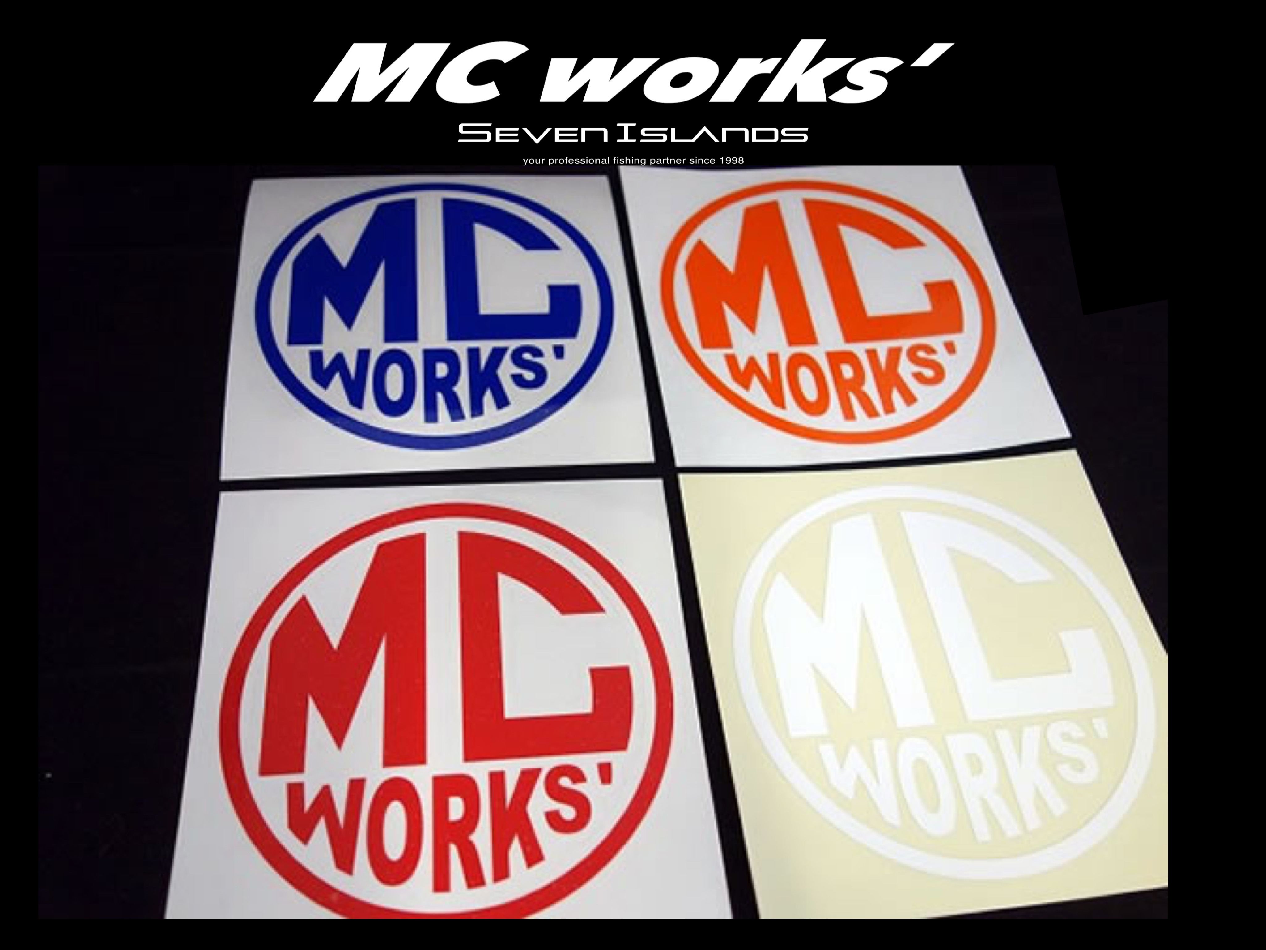 MC WORKS DIE-CUT STICKER