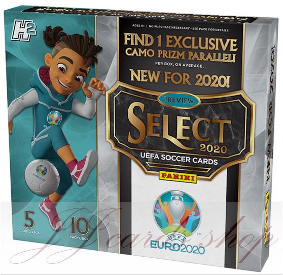 2020 Panini Select UEFA EURO Soccer Hobby HYBRID 歐洲國家盃