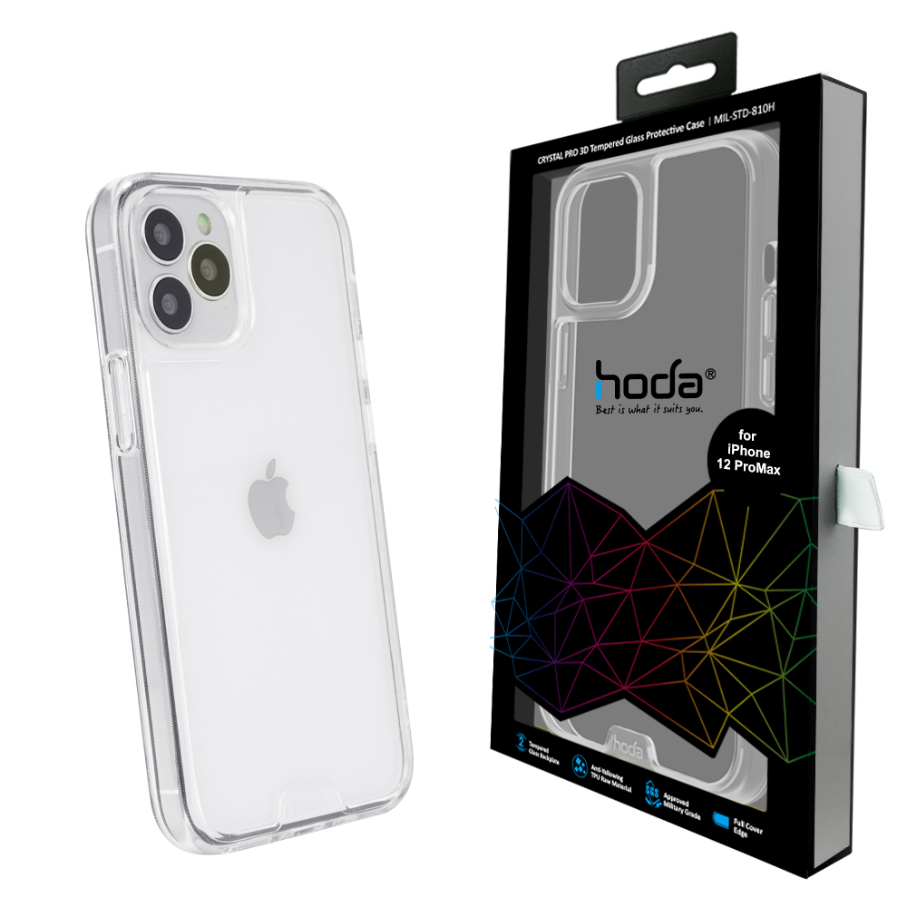 【iPhone 12 Series】Crystal Pro Glass Case