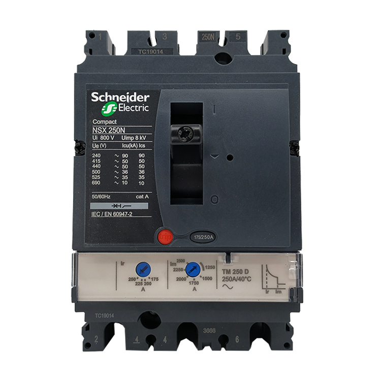 Schneider cpompact NSX250N TMD 250 3P3D circuit breaker