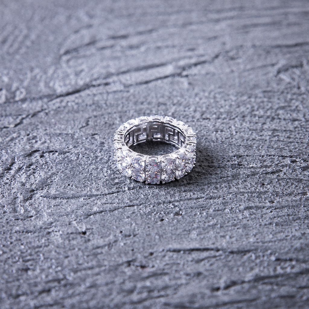 Two Row Diamond Ring