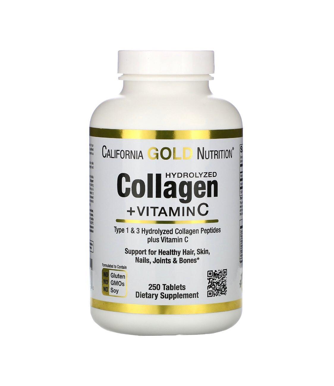 美國Neocell Collagen+C 膠原蛋白6000亳克,1,3型, 250粒裝