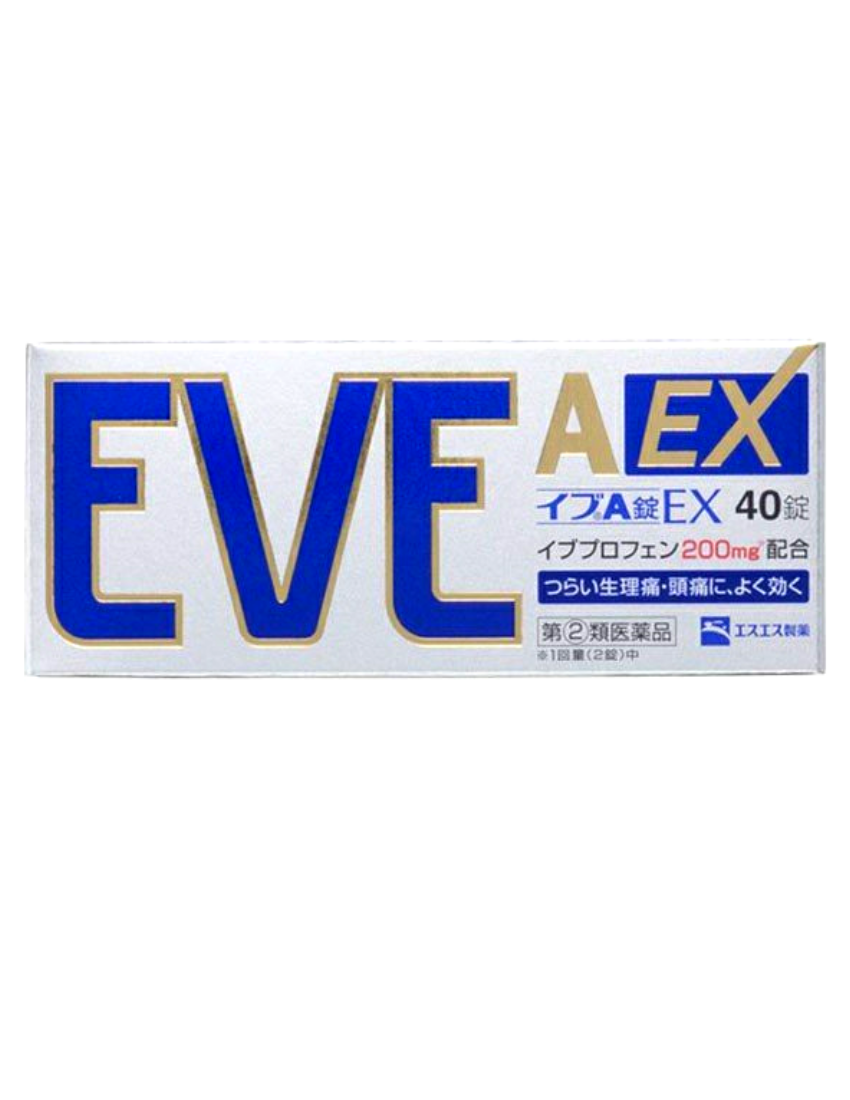 【頭痛必備】SS製藥 EVE A錠 EX止痛藥 | Miss Miu's Drug Store