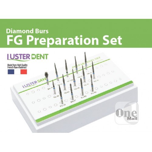 Diamond Bur Preparation Set