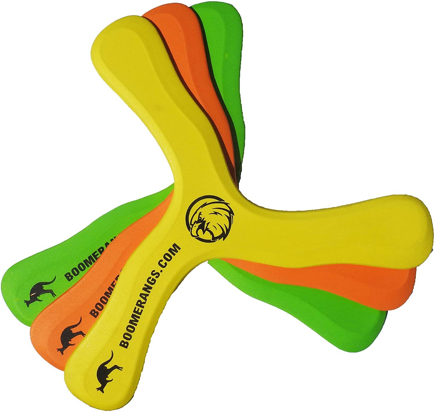 Baloo Boomerang 3 Pack - Easy, Safe Boomerangs for Kids