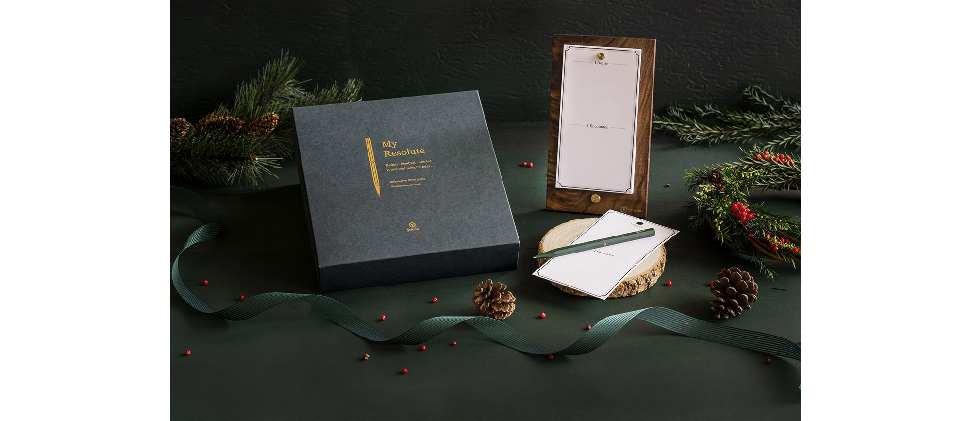 【My Resolute旋轉原子筆禮盒套組】經典核心系列