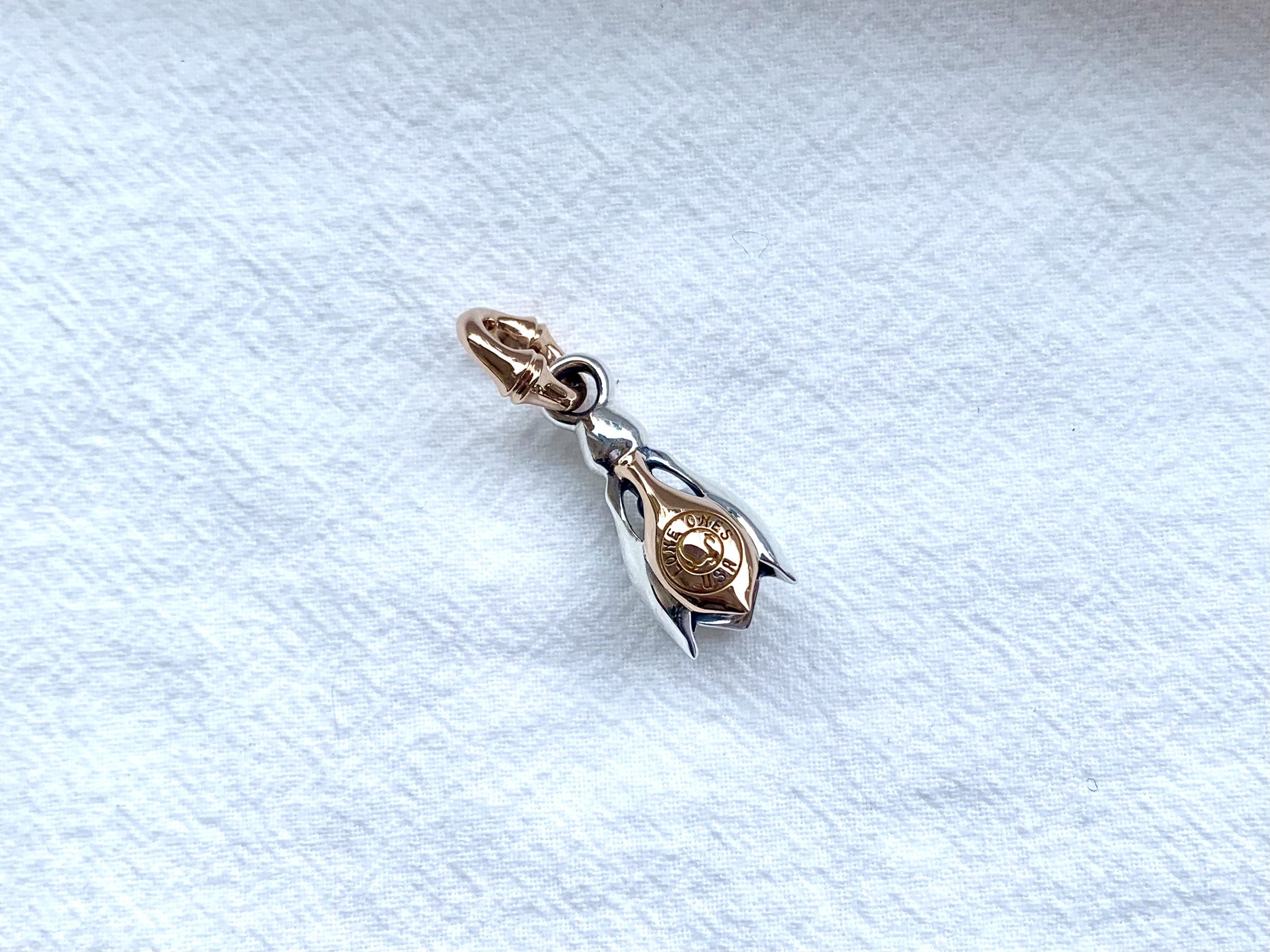 K18 PG Ring K18 PG Petal Tear Bell S