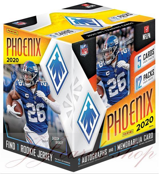 NFL 2020 Panini Phoenix Football 鳳凰系列 美式足球卡 卡盒