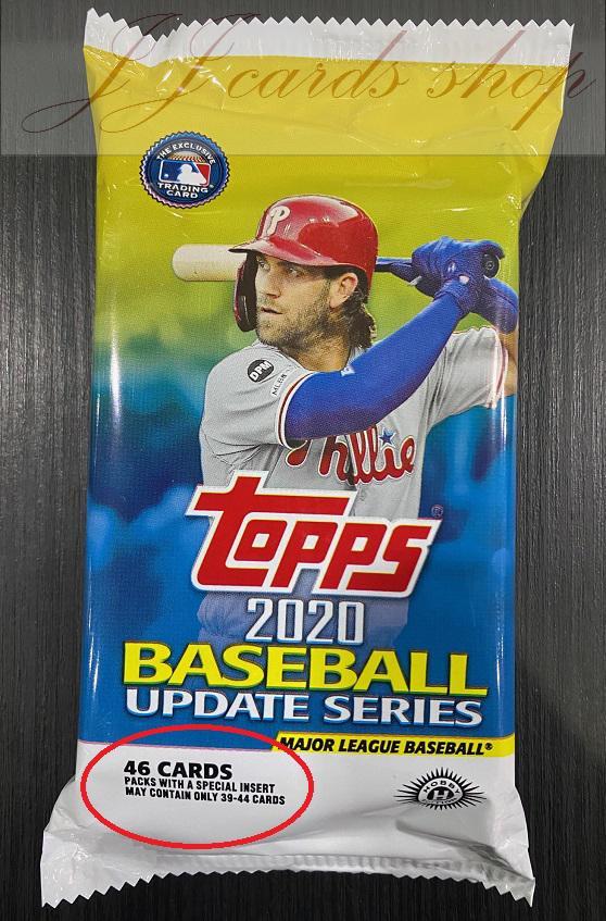 MLB 2020 Topps Update Series S3 JUMBO 正規 系列三 棒球卡 卡包