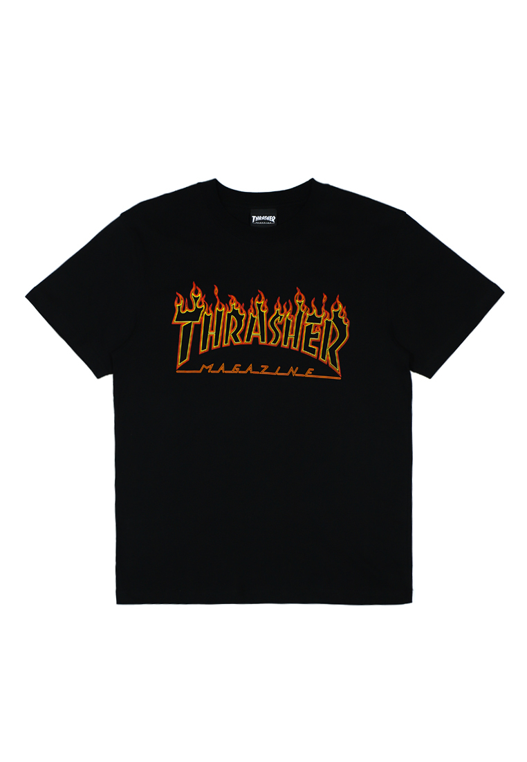 Thrasher Flame Outline Tee
