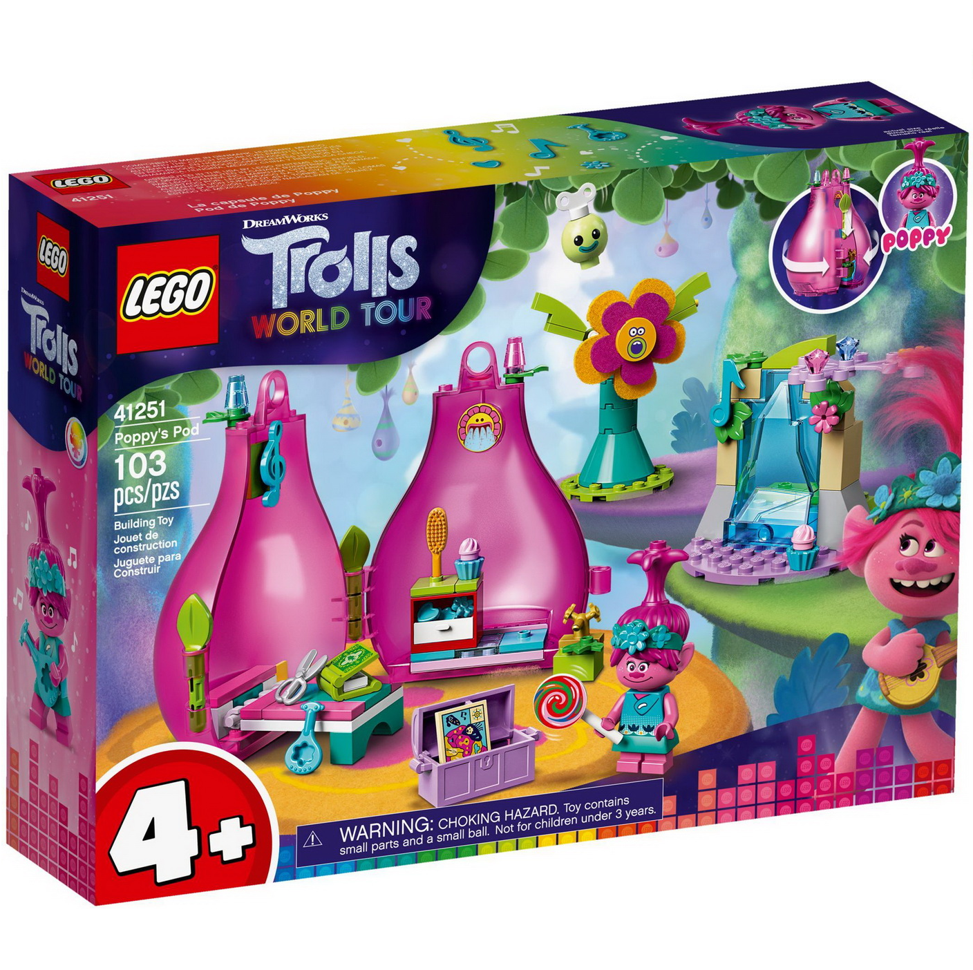 LEGO 41251 魔髮精靈系列 Poppy's Pod