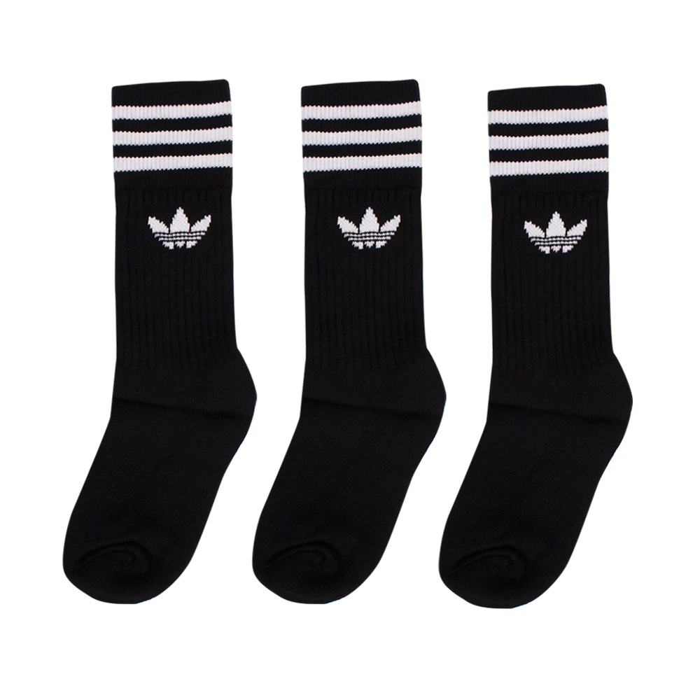 ADIDAS SOLID CREW SOCK 基本款長襪(3雙入) - S21490
