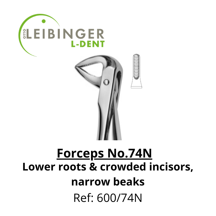 Otto Leibinger Lower Extraction Forceps No.74N