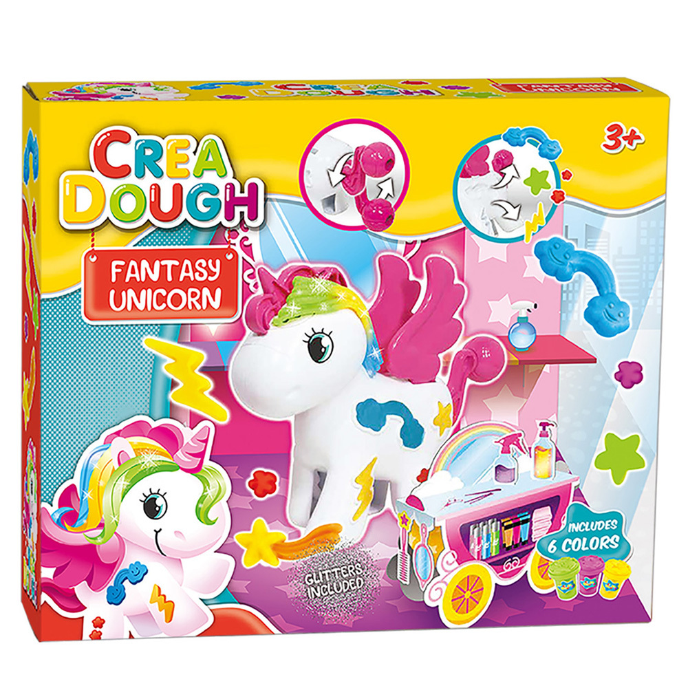 CREA DOUGH - Fantasy Unicorn 夢幻獨角獸泥膠玩具套裝