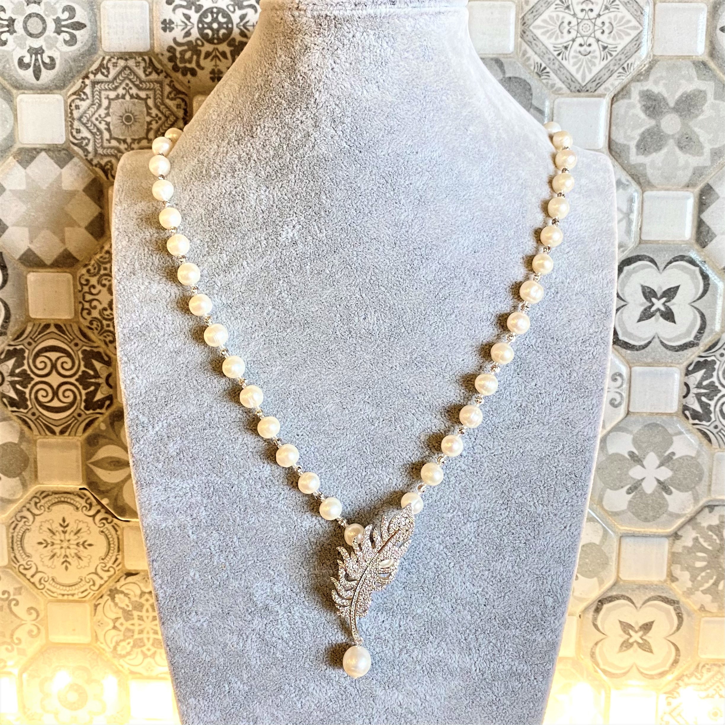 Exclusive Natural Fresh Water Pearl Necklace