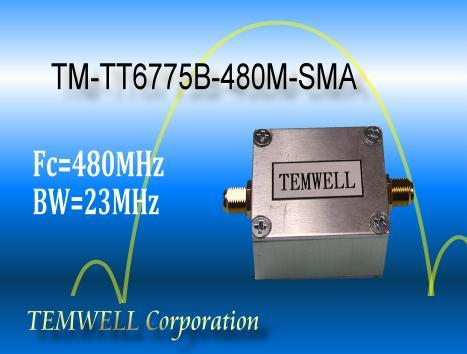 TM Module Bandpass Filter-TM-TT6775B-480M-SMA
