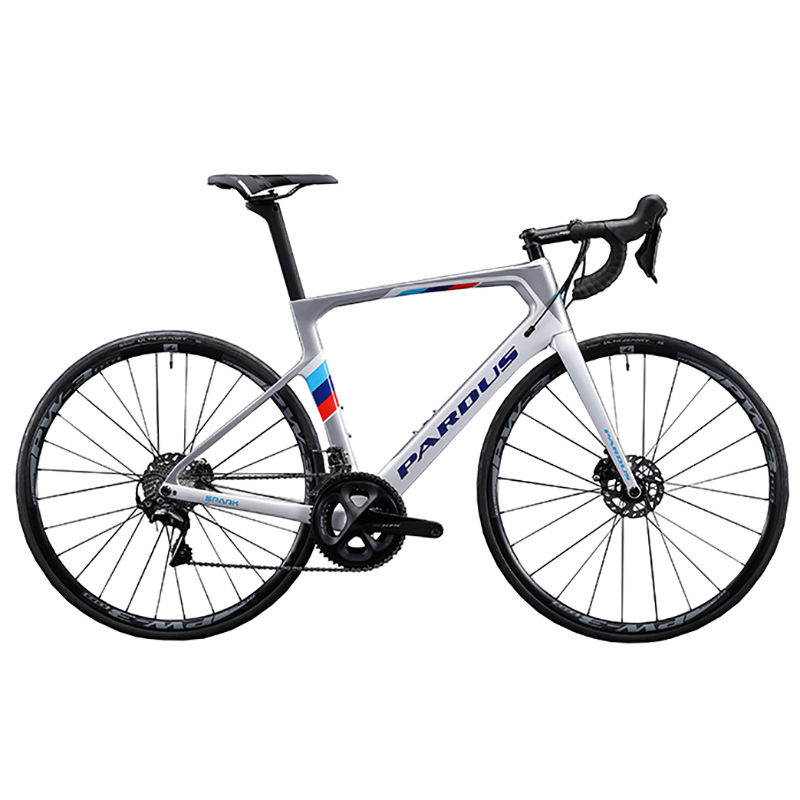 Pardus Spark Disc Road Bike Grey/White/Blue