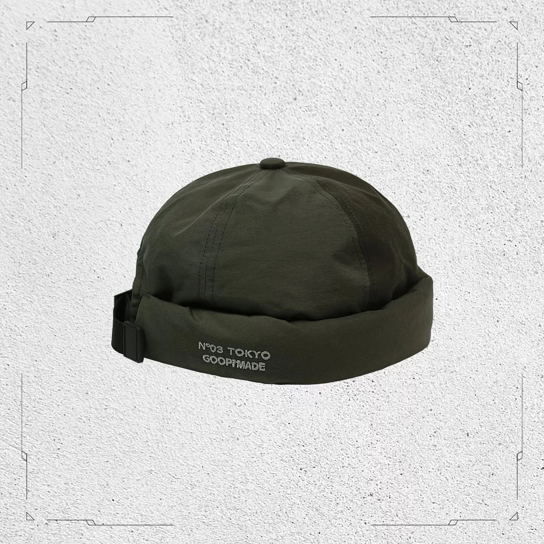 GOOPiMADE® x softcream Water-Repellent LOGO Miki Hat- O