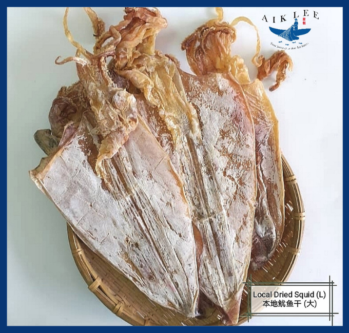 Local Dried squid - L size