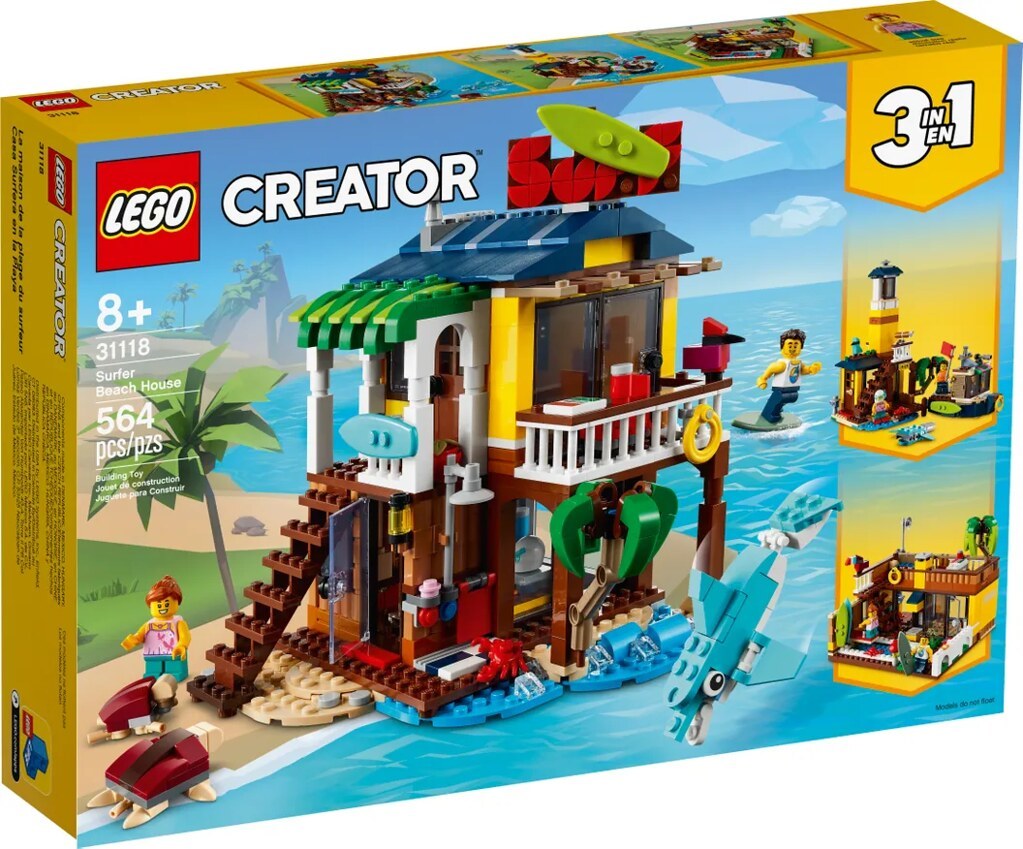 LEGO 31118 Creator 3-in-1 - Surfer Beach House