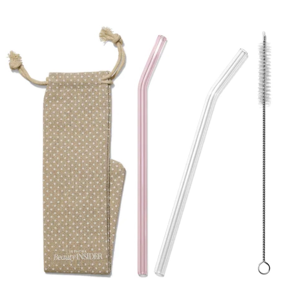 SEPHORA COLLECTION Glass Straw Set
