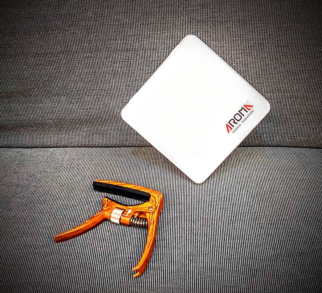 AROMA 鋅合金移調夾 AC30 木紋色