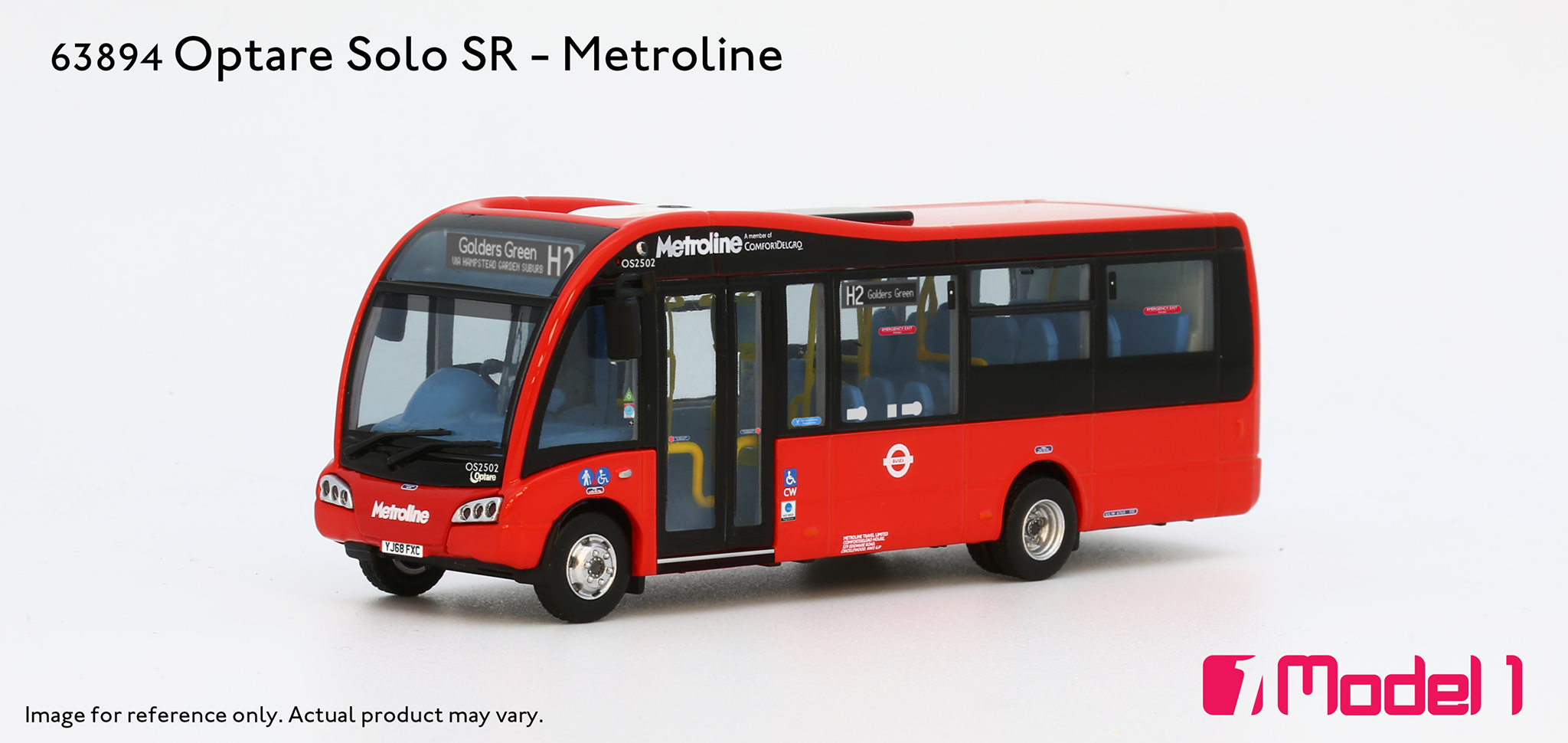 預訂: 1/76 Optare SOLO SR - Metroline (63894)