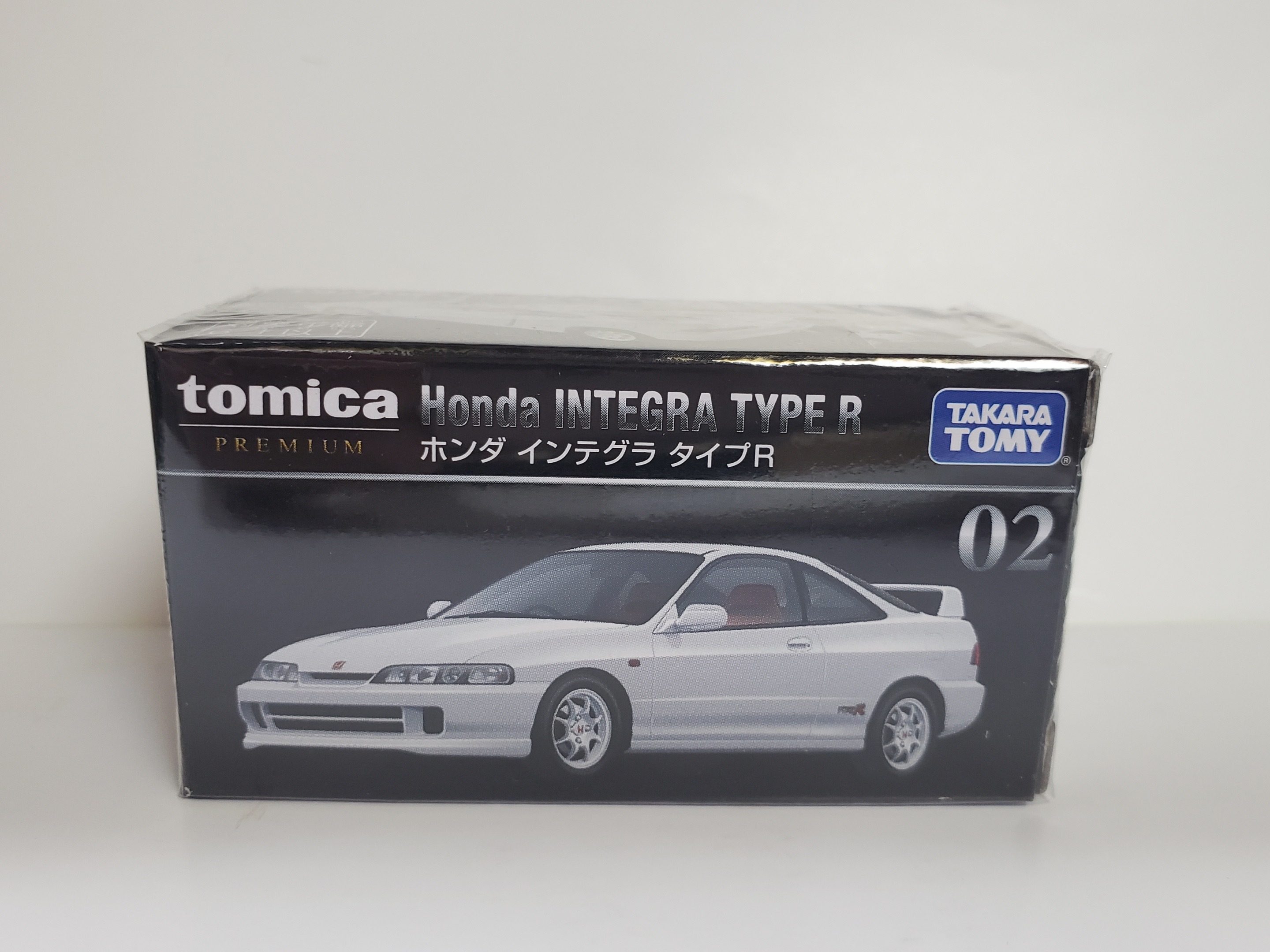 Tomica Premium No. 02 Honda Integra Type R (White)