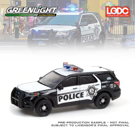 Greenlight 綠光 1:64 Hobby限定 2020 Ford Police Intercep...