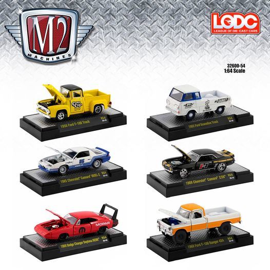M2 Machines 1:64 Auto-Trucks Detroit Muscle Release 54