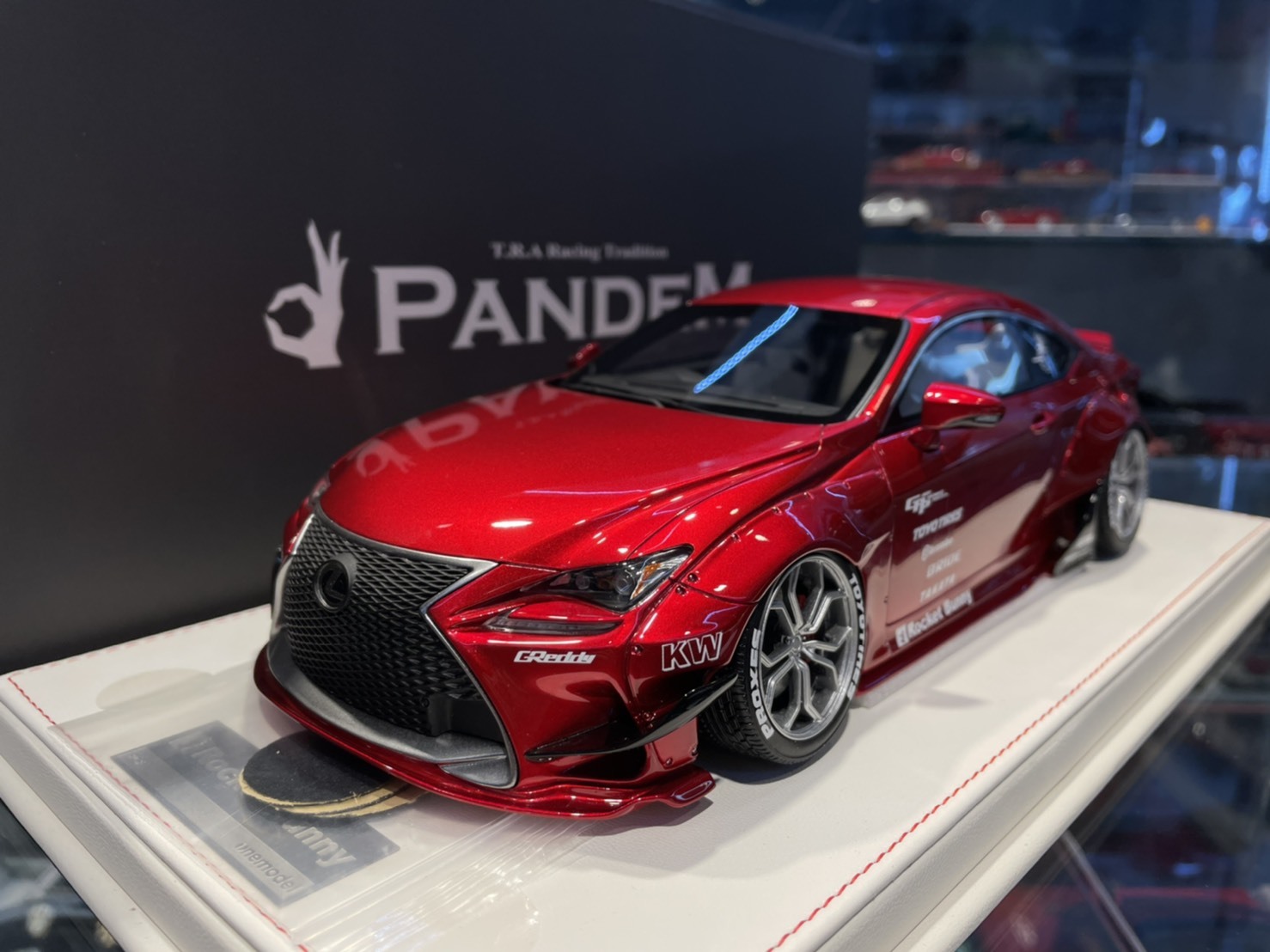 OneModel PANDEM Rocket Bunny RCF Red 1/18 (Resin)