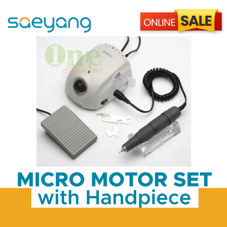 Micro Motor set with handpiece