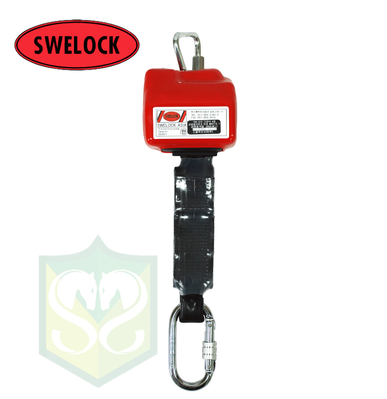 SWELOCK 3551 MINIBLOCK 可伸縮系索防墜器 (2.5m)