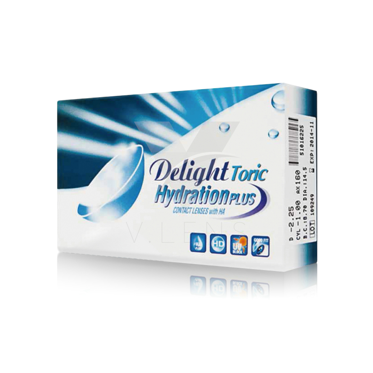 Delight Toric 每月拋棄型散光隱形眼鏡