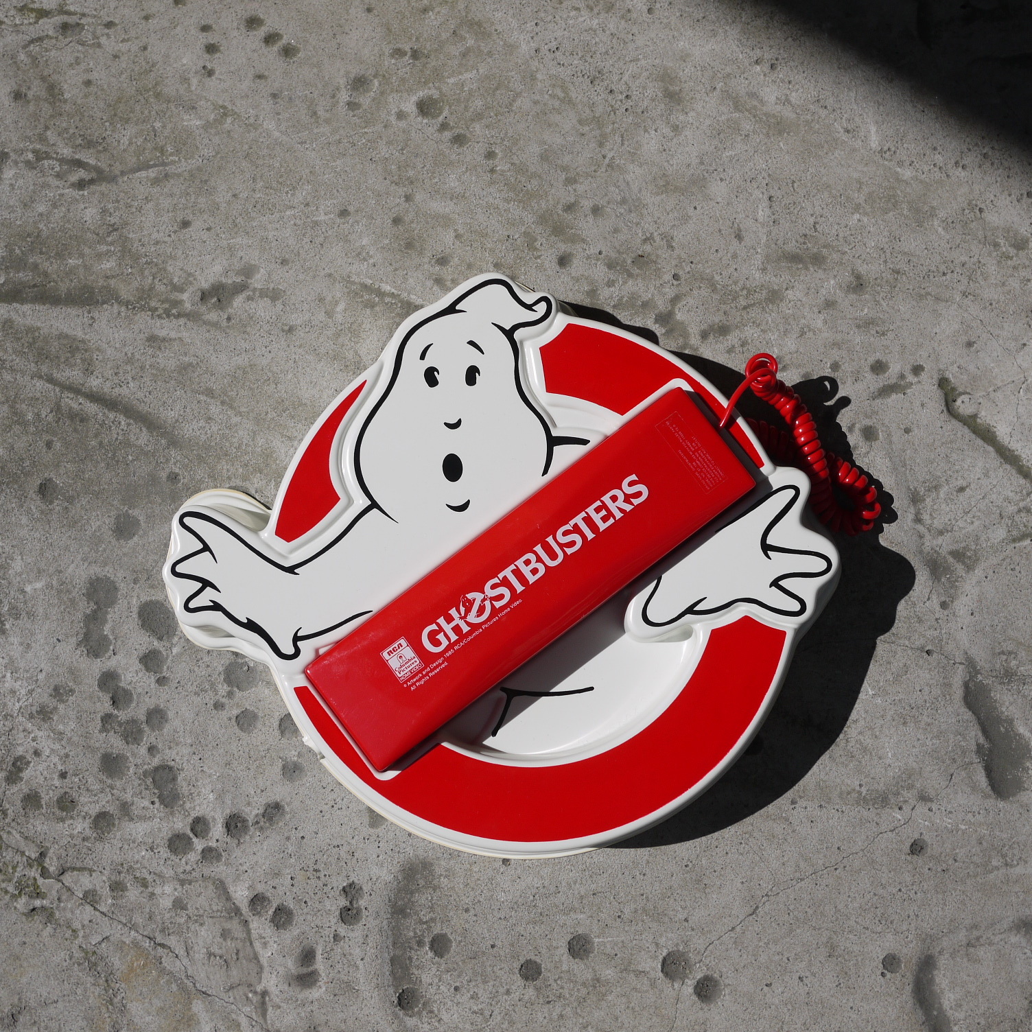 Vintage Ghostbusters Logo Promotional Phone with Origin