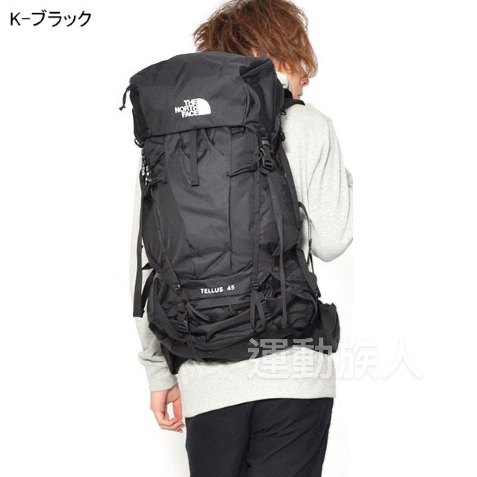 💥2021春夏新款】47L - 48L THE NORTH FACE Tellus 45 連防雨罩行山 💥2021春夏新款】47L - 48L THE NORTH FACE Tellus 45 連防雨罩行山