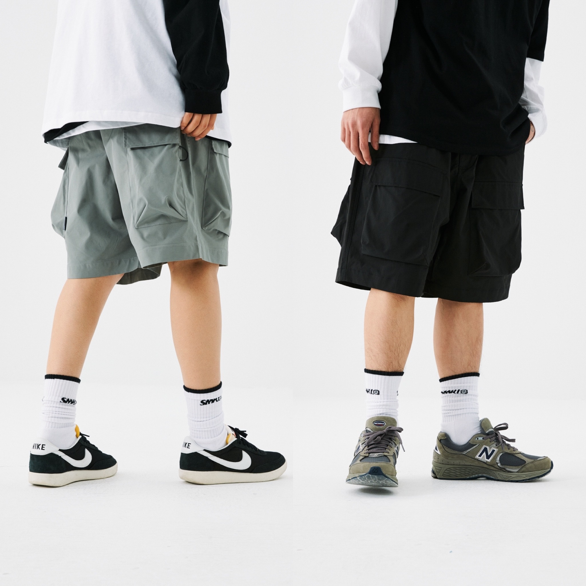 hb70 | 2021新款鬆身主題 - 多袋鬆身短褲 / 2色