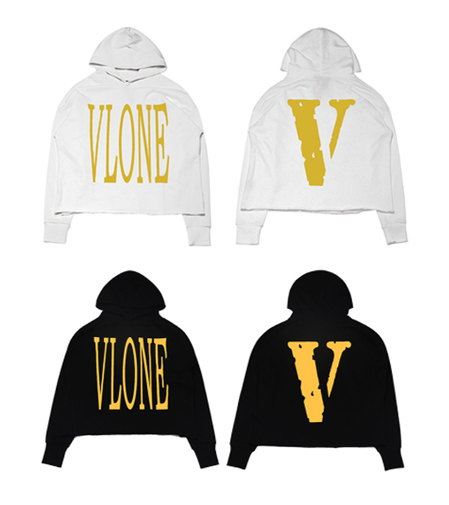 VLONE LOGO 展場限定 黑金 白金 帽T