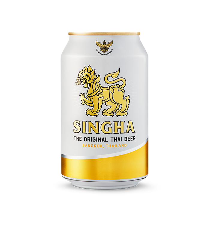 Singha Canned Beer