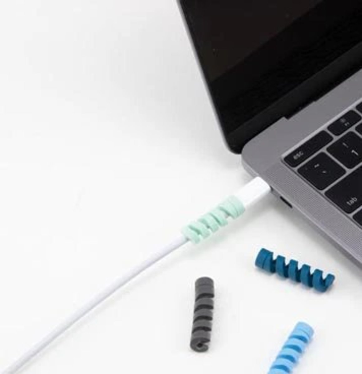 Bluelounge - CableCoil 電線保護器 - 漸變藍 (8 粒裝)