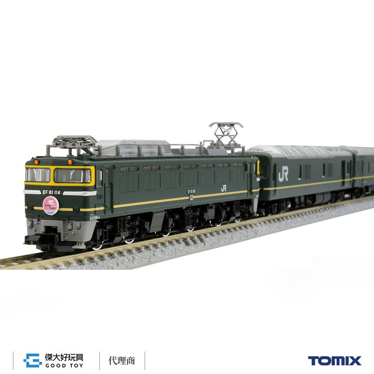 TOMIX 98359 JR EF81．24系 Twilight Express 基本A (3輛)