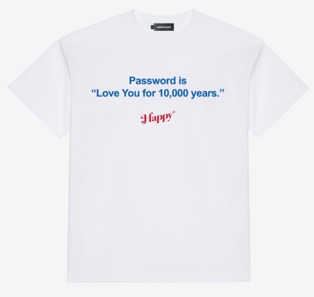 LOVE PASSWORD T-SHIRT