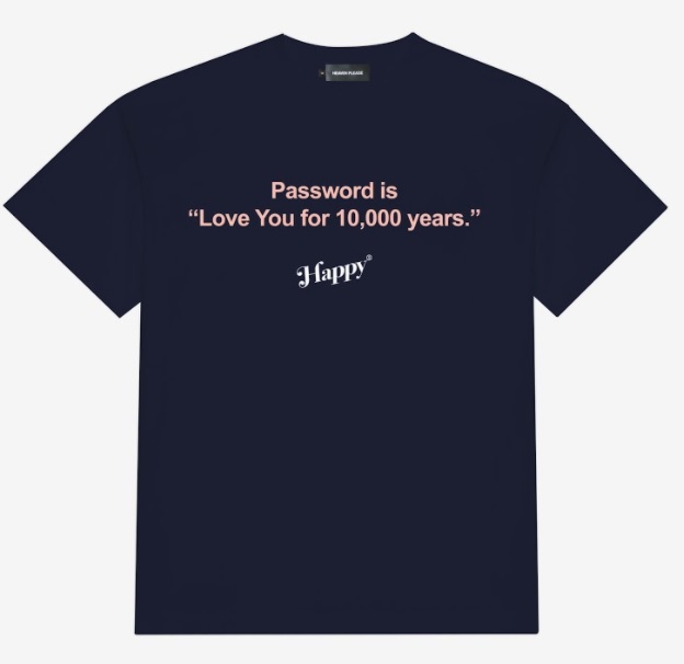 LOVE PASSWORD T-SHIRT