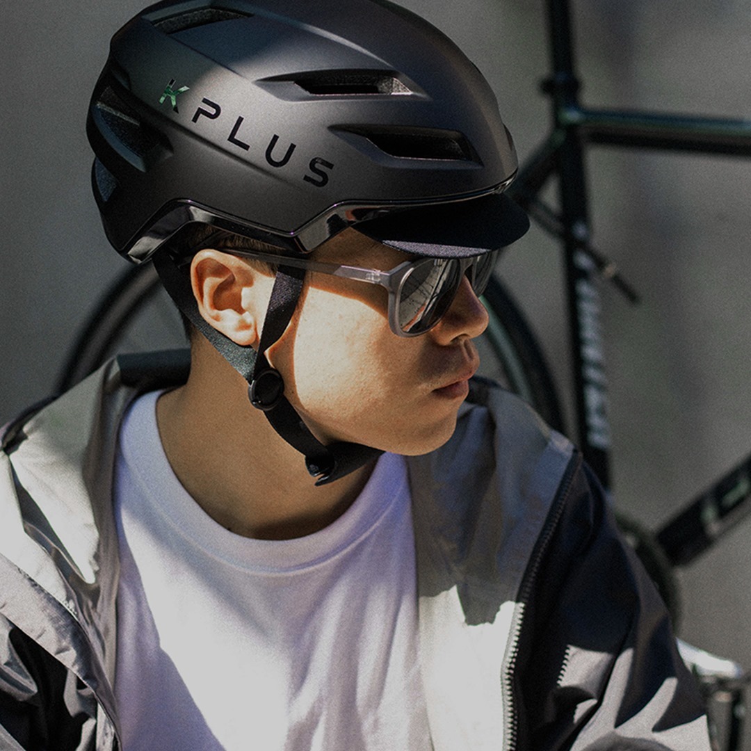 KPLUS RANGER Urban Helmet｜單車頭盔｜帽款造型｜LED警示燈｜