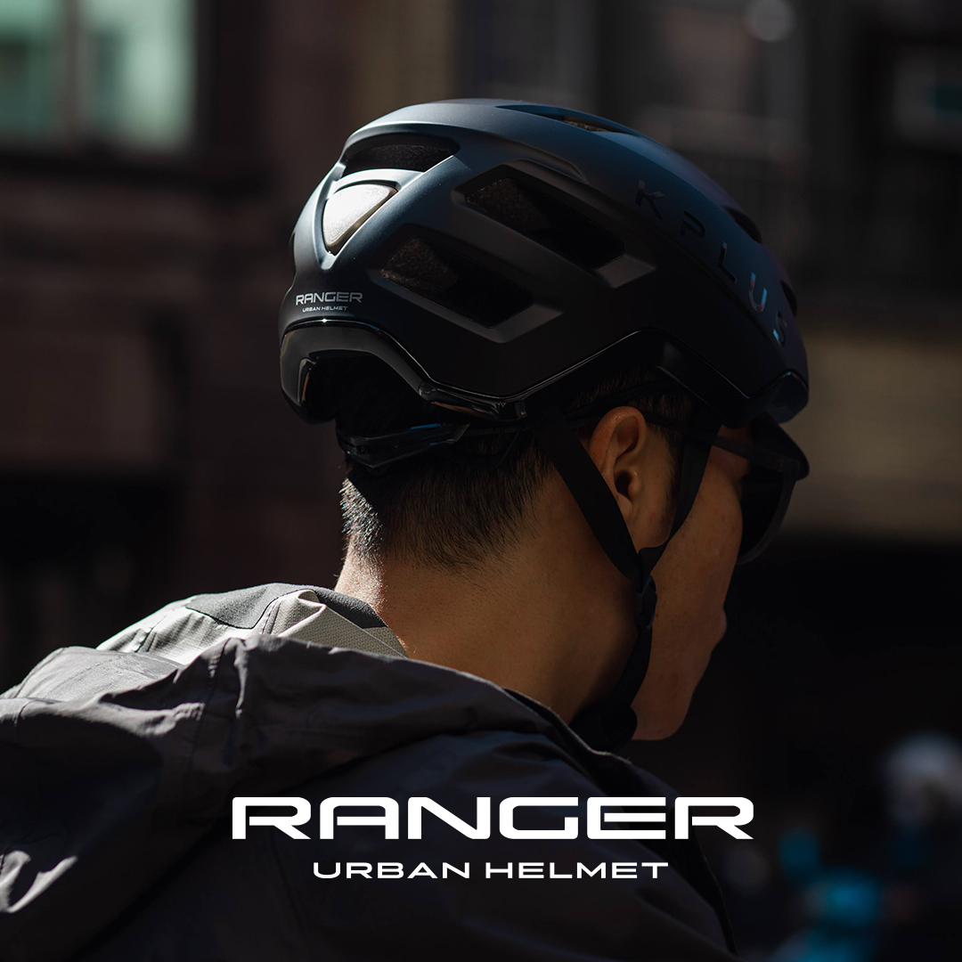 KPLUS RANGER Urban Helmet｜單車頭盔｜帽款造型｜LED警示燈｜