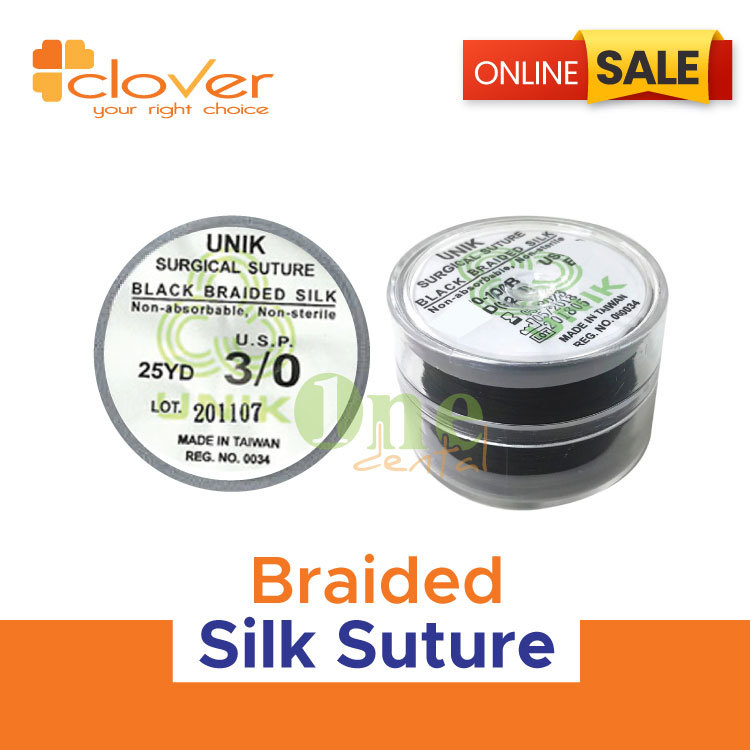 Braided Silk Suture